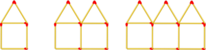 Java Program for Matchstick Houses | Java Programs